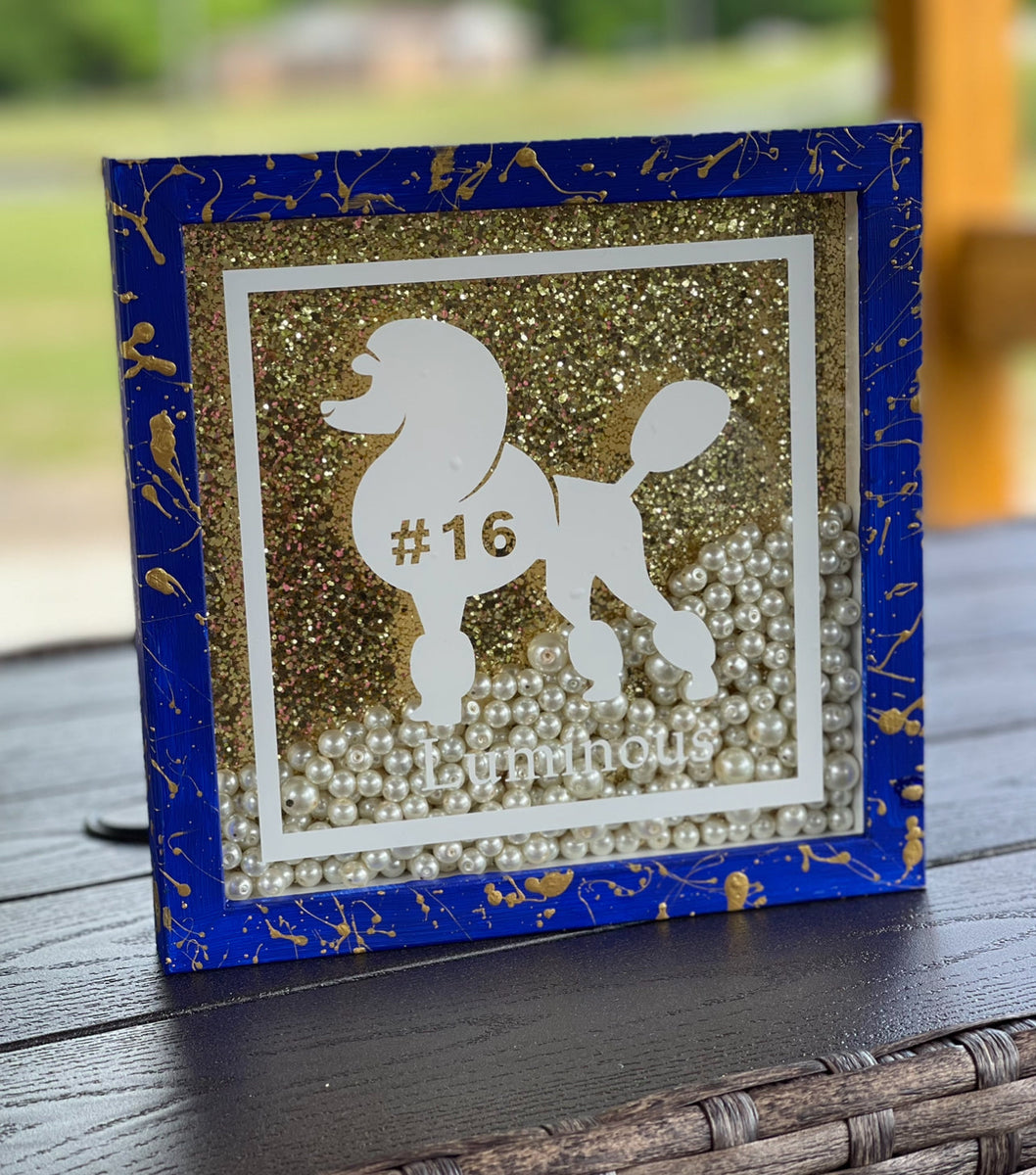 Poodle Shadow Box – The Mays Brand, LLC